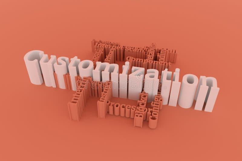 Customization, ICT, Information Technology Keyword Words Cloud. for Web ...