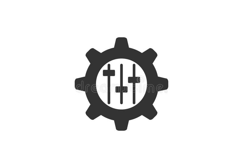 Customization, Service, Setting Icon. Vector Illustration. Stock Vector ...