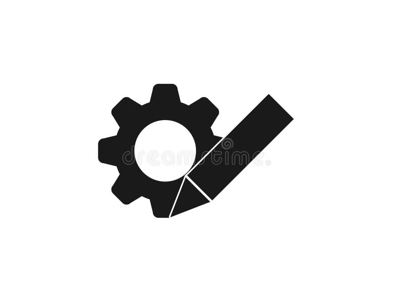 Customization, Service, Setting Icon. Vector Illustration. Stock Vector ...