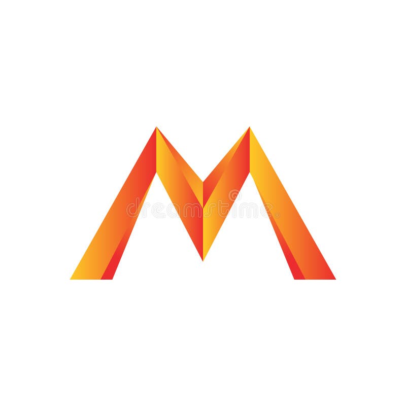 Customize Abstract Creative Letter M Initial Logo Design Vector ...