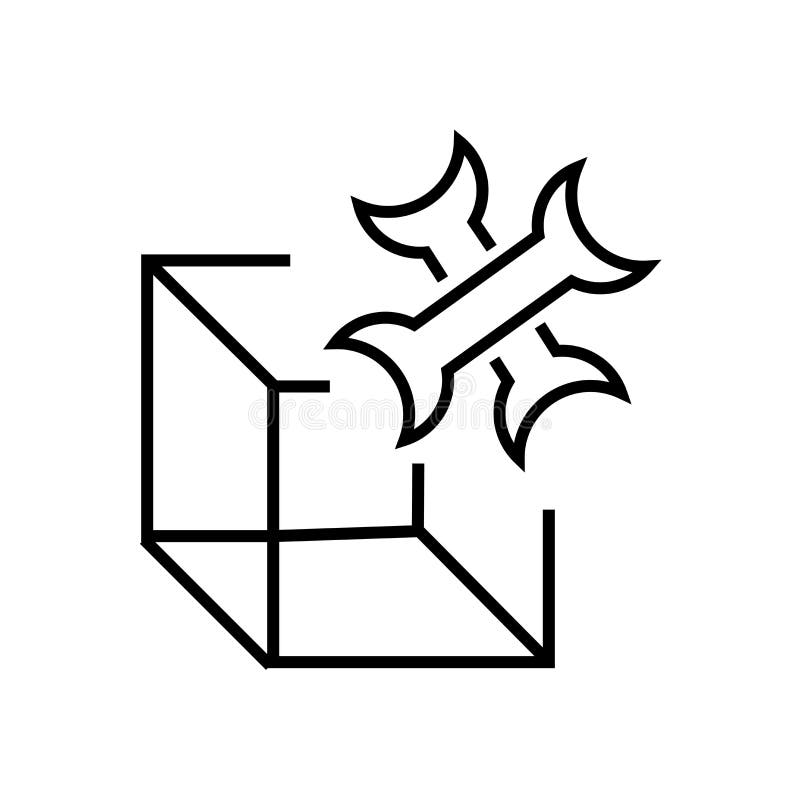 Customize Icon Vector Sign and Symbol Isolated on White Background ...