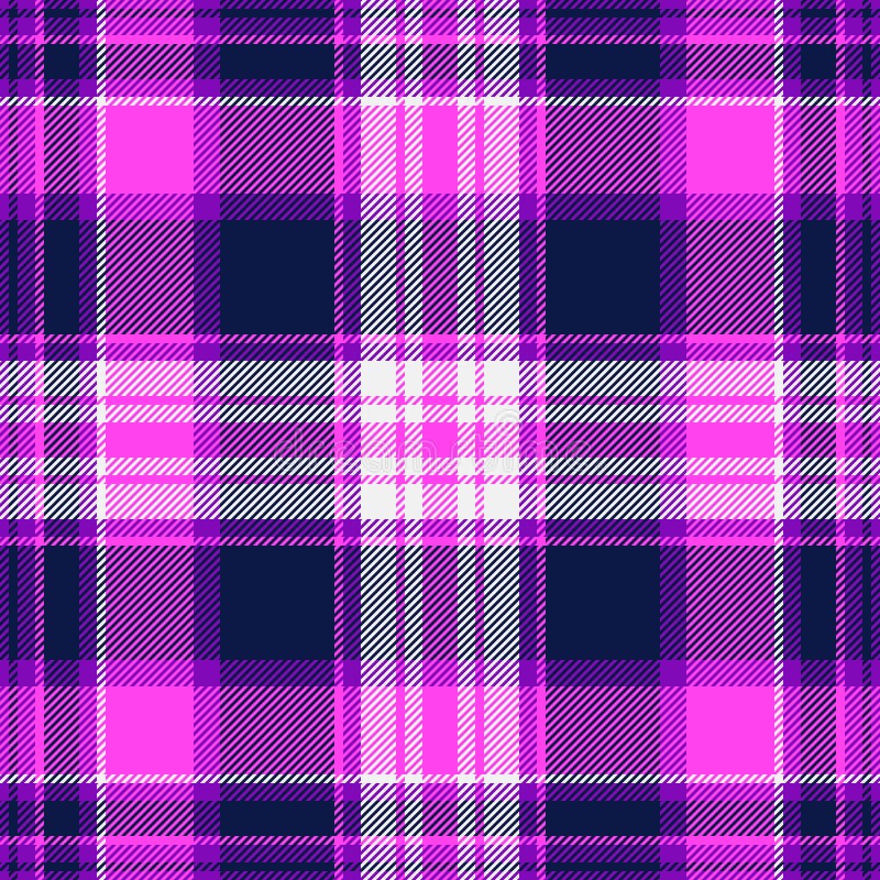 Customize Seamless Plaid Vector, Free Check Textile Background. Old ...