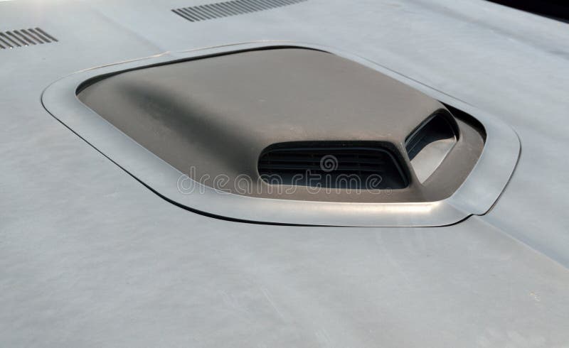 Customized motor car hood stock image. Image of sleek - 57018257