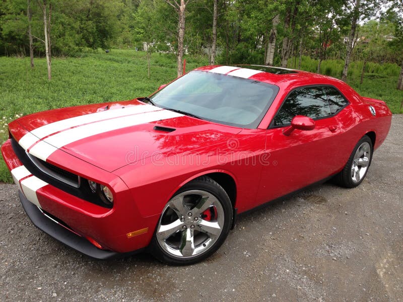 Customized red car stock photo. Image of bright, side - 31270266