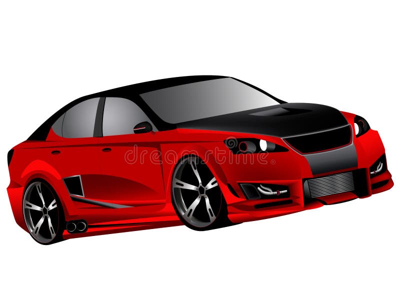 Customized Red Lexus Isf Turbo Drifting Picture. Image: 9300148