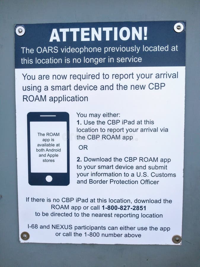 U.S. Customs And Border Protection Editorial Stock Image - Image of ...