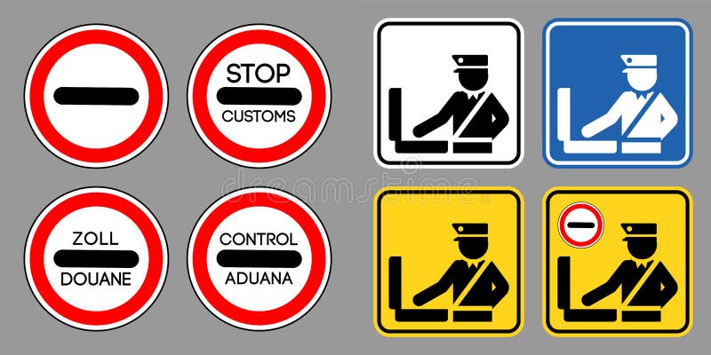 Pictogram Customs Stock Illustrations – 1,000 Pictogram Customs Stock ...