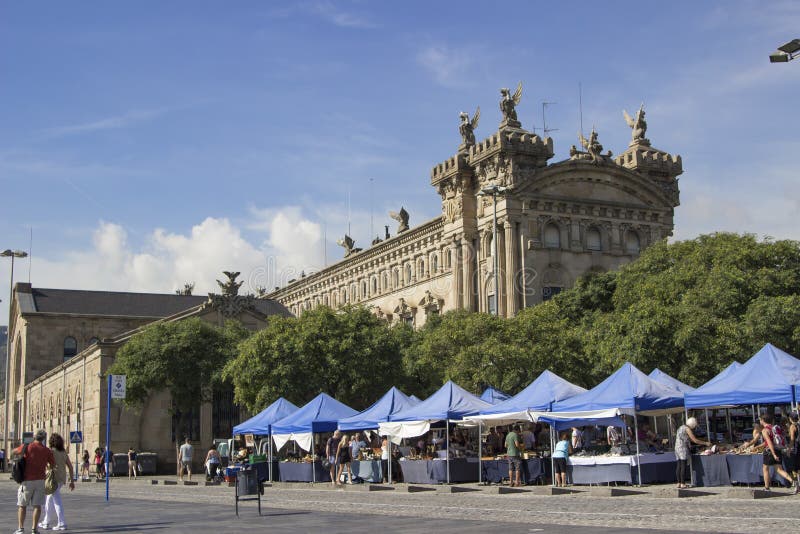 Customs Building and Market Editorial Photo - Image of magic, customs ...