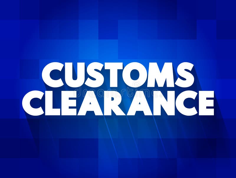 Customs Clearance Stock Illustrations – 855 Customs Clearance Stock ...