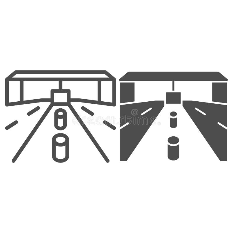Tollgate Stock Illustrations – 71 Tollgate Stock Illustrations, Vectors ...