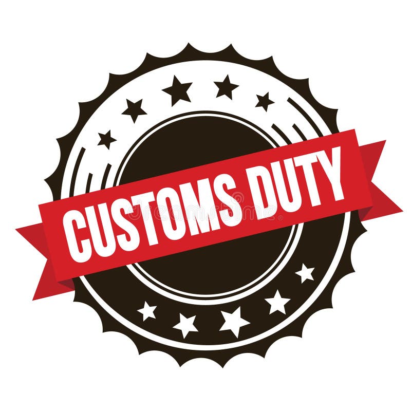 Customs or Duty Icons stock vector. Illustration of circle - 139253859