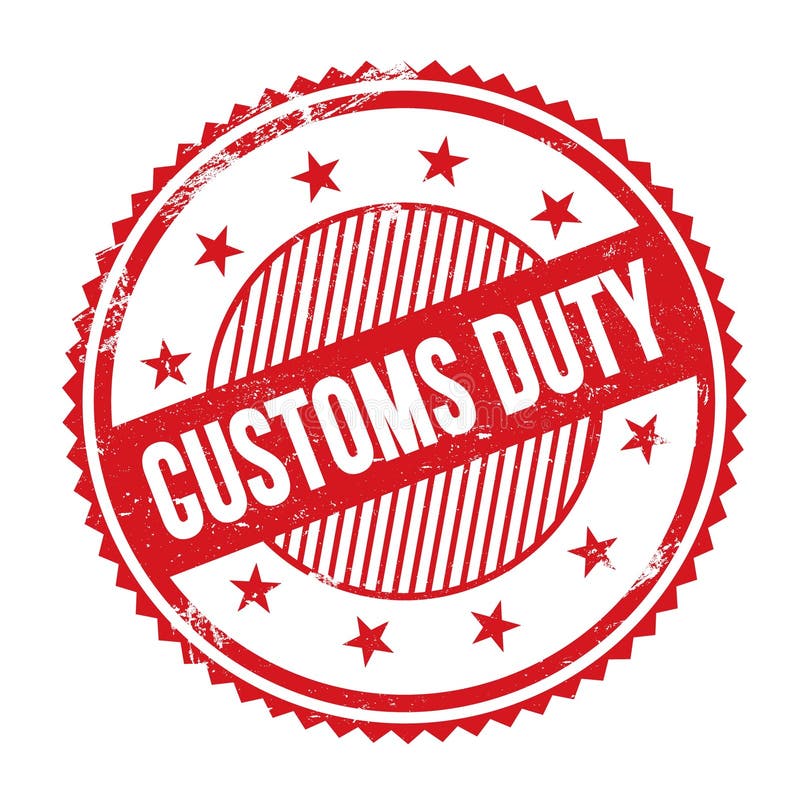 Customs Duty Line Outline Icon Stock Vector - Illustration of luggage ...