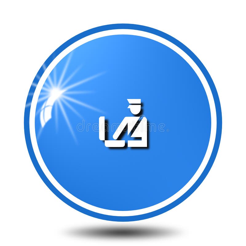 Customs Icon,sing,illustration Stock Illustration - Illustration of ...