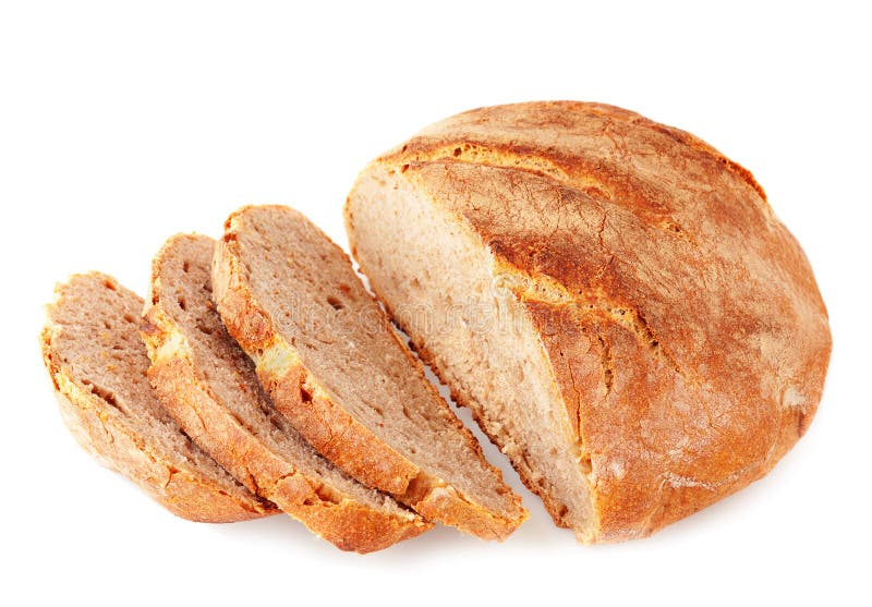 Slice of White Bread with Center Missing, Crust As Stock Photo - Image ...