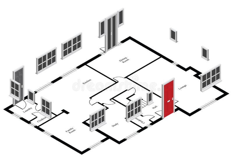 Generic House Stock Illustrations – 2,657 Generic House Stock ...