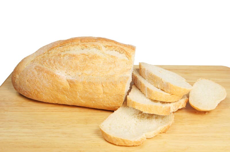 Cut bread stock photo. Image of bread, starch, flour, board - 5760334