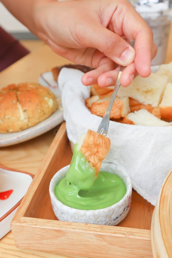 Cut Bread or Steamed Bread, Steamed Bun Stock Image - Image of ladling ...