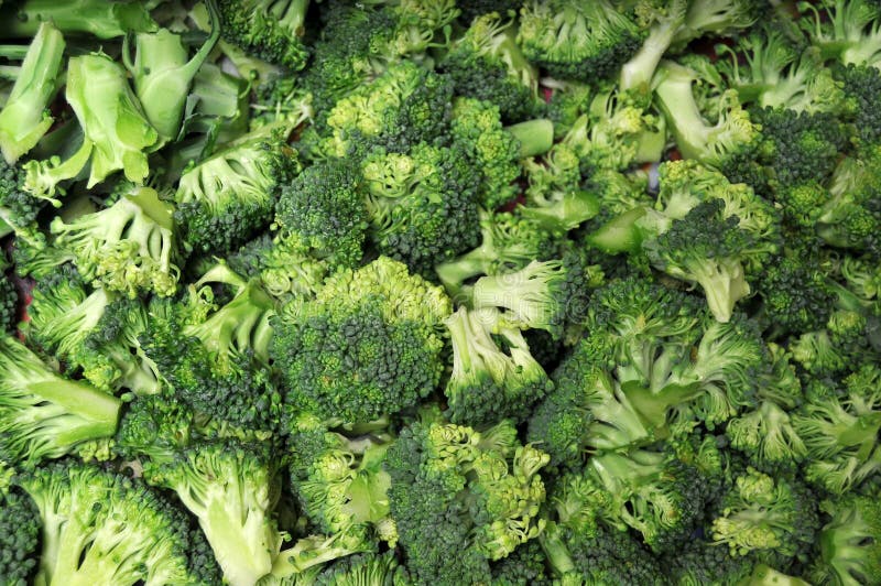 Cut Broccoli stock image. Image of horizontal, floral - 15881259
