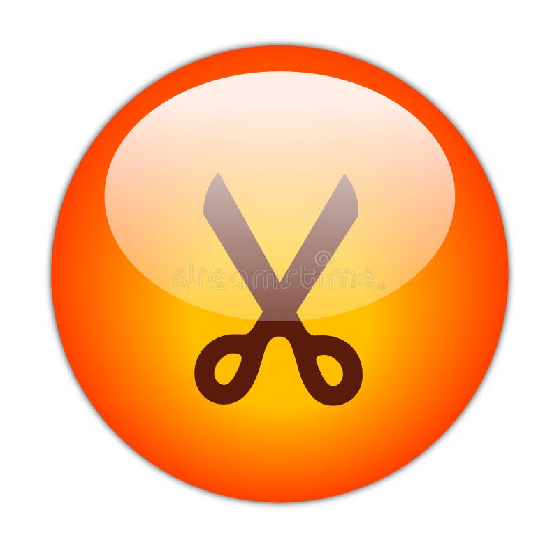 Cut Button stock illustration. Illustration of button - 4183464