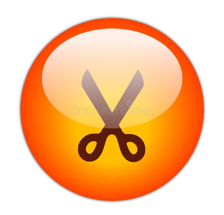 Cut Button stock illustration. Illustration of button - 4183464