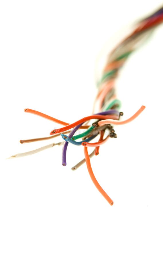 Cut Cable stock photo. Image of copper, connect, connection - 8645546