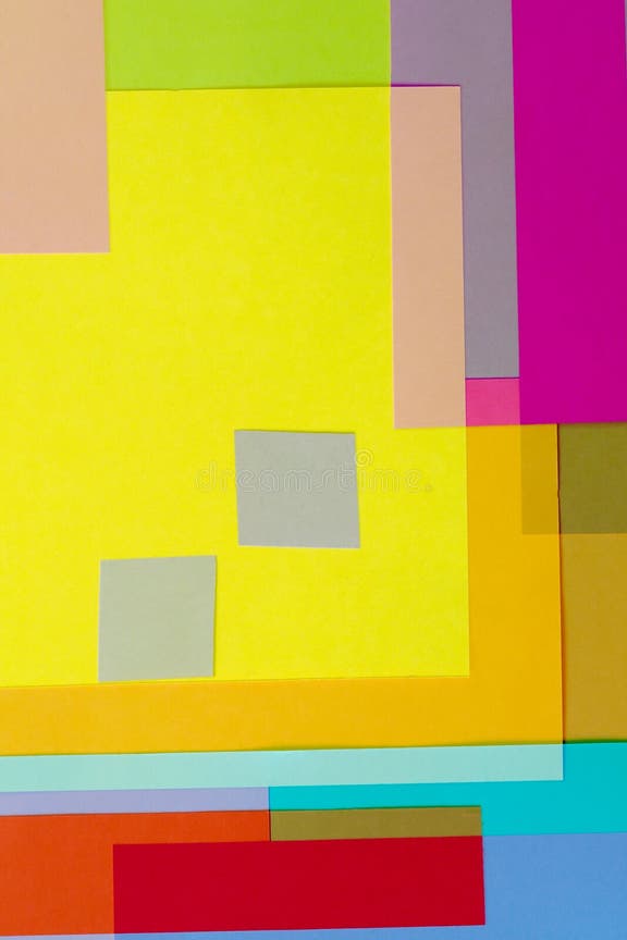 Cut Coloured Paper 12 stock image. Image of pink, colorful - 59713759