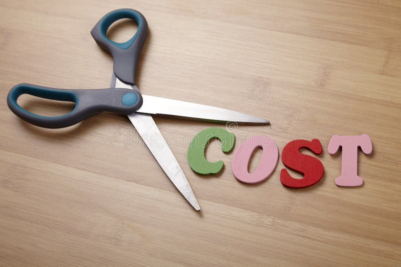 Cut cost stock photo. Image of budget, price, money, savings - 84487440