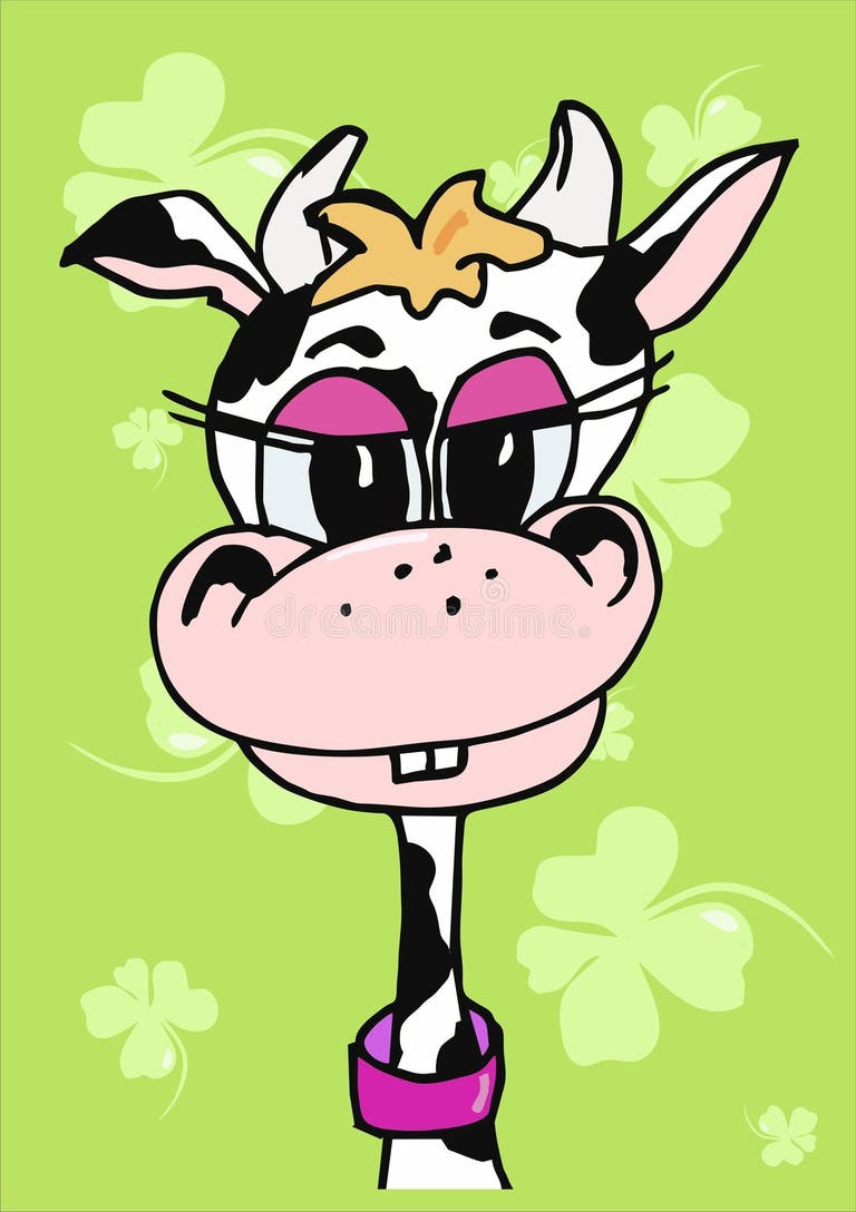 Cow Clover Stock Illustrations – 338 Cow Clover Stock Illustrations ...