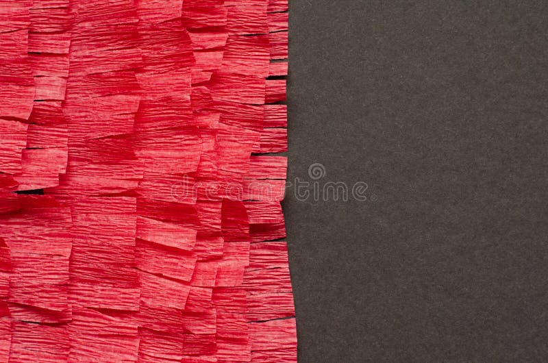 Cut Crepe Paper. First Step of Making Pinata Stock Photo - Image of ...