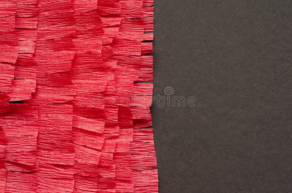Cut Crepe Paper. First Step of Making Pinata Stock Photo - Image of ...
