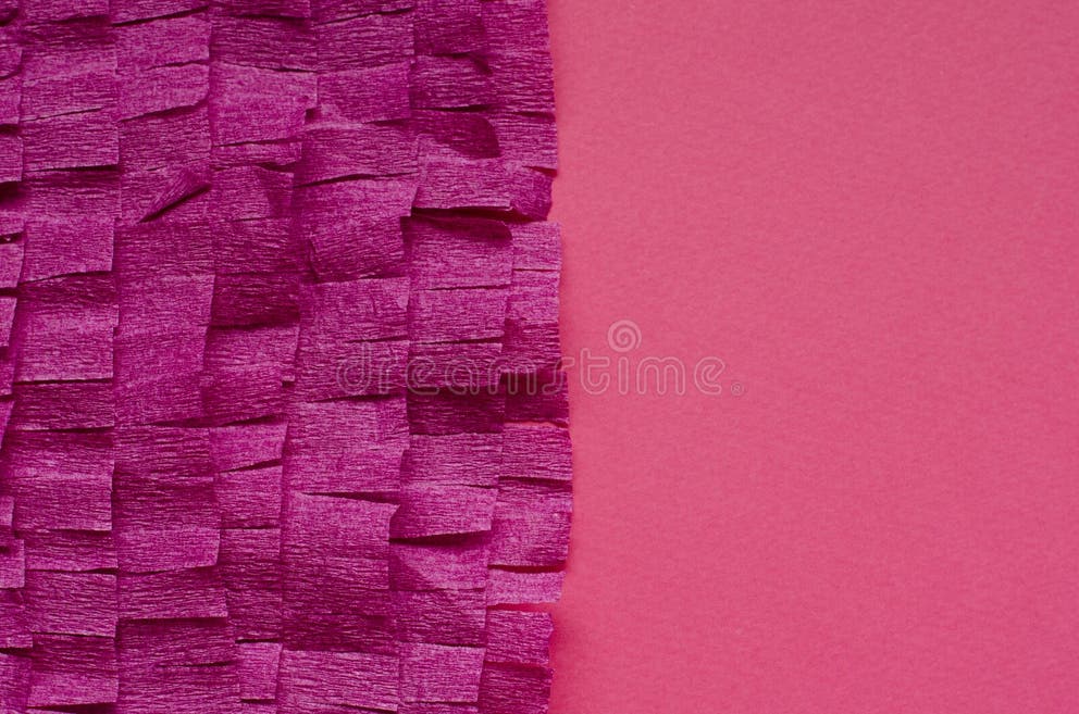 Cut Crepe Paper. First Step of Making Pinata Stock Photo - Image of ...