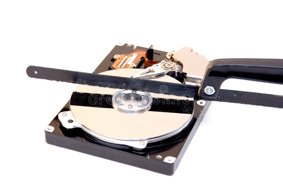 Cut Drive stock photo. Image of hard, data, gigabite, drive - 7372616