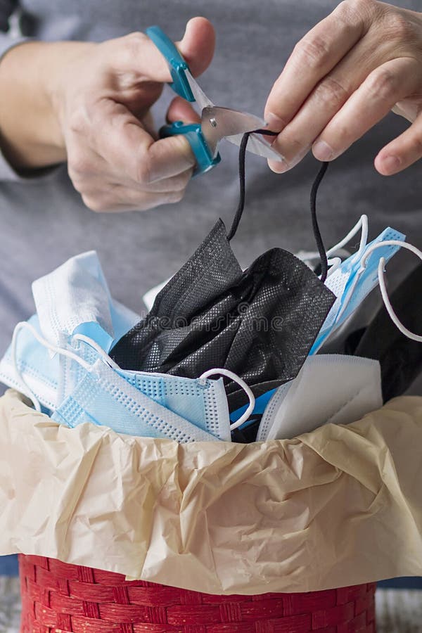 Disposable Mask Elastic Bands Stock Image - Image of equipment ...