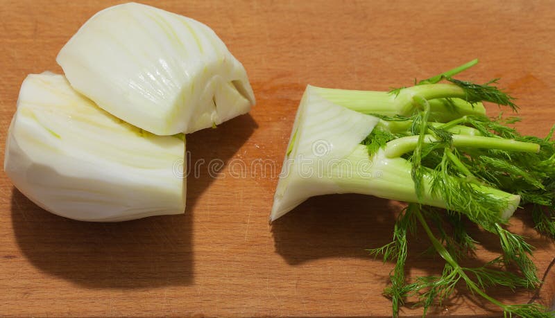 Cut fennel. stock photo. Image of plant, ingredient, white - 90414166