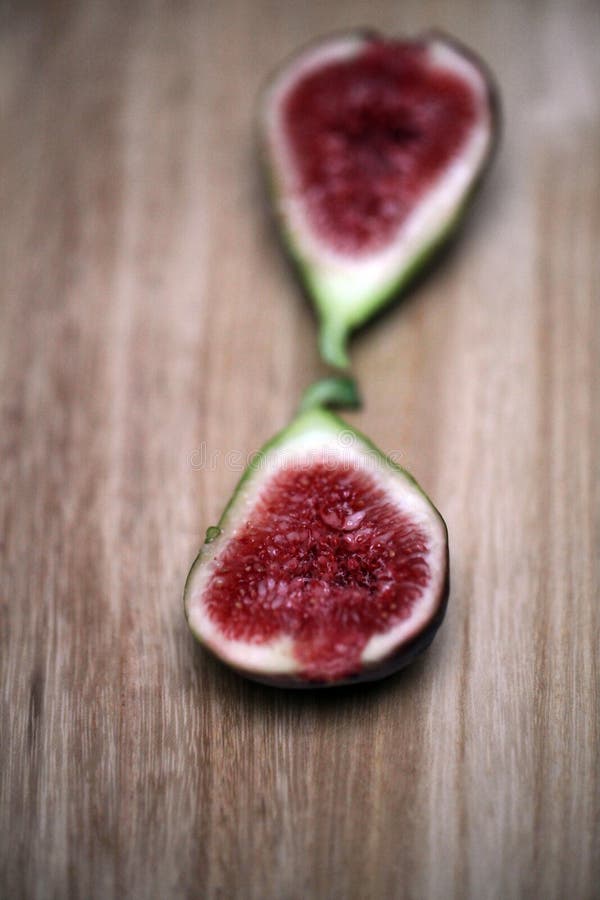 Cut fresh fig stock photo. Image of exotic, freshness - 200237334