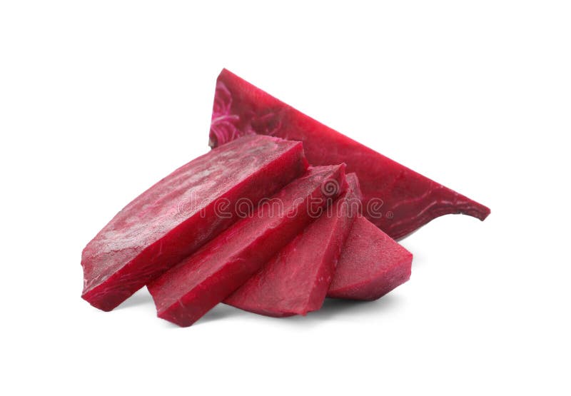 Cut Fresh Red Beet on White Background Stock Photo - Image of piece ...