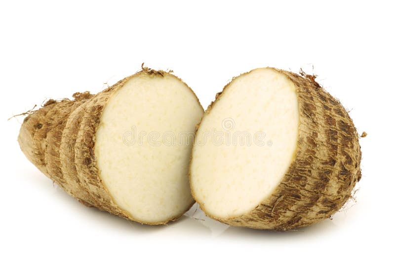 Fresh taro stock image. Image of potato, root, crop, vegetable - 8584831