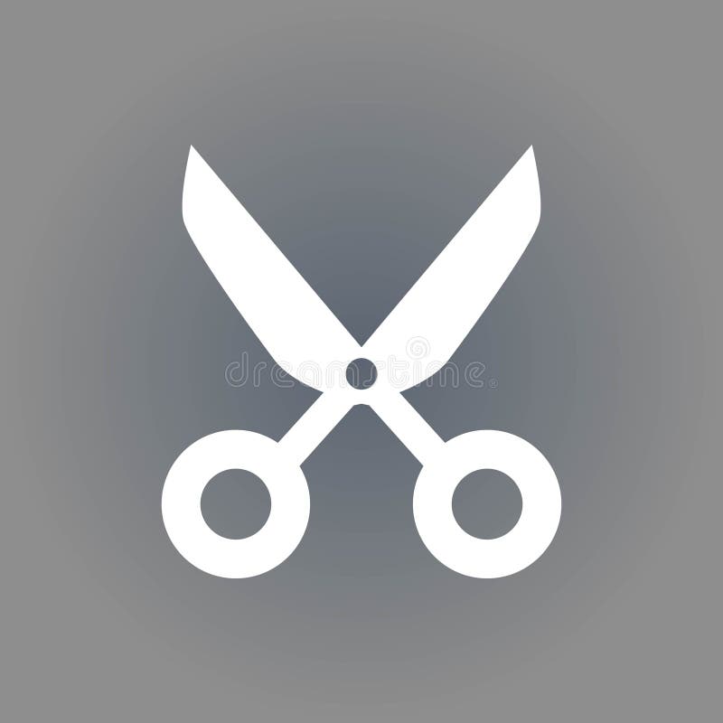Cut Icon Stock Vector Illustration Flat Design Stock Vector ...