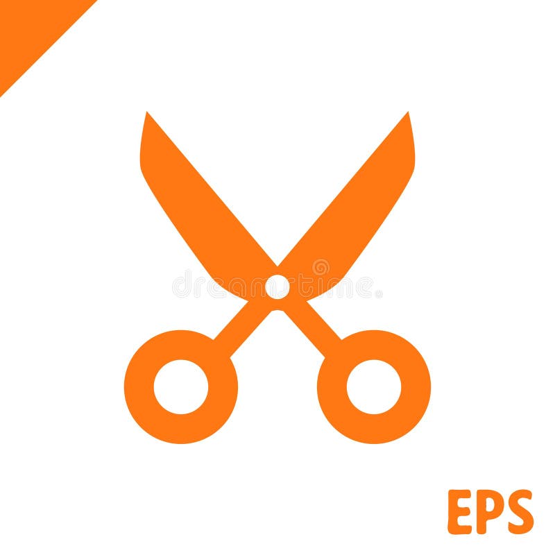 Cut Icon Stock Vector Illustration Flat Design Stock Vector ...