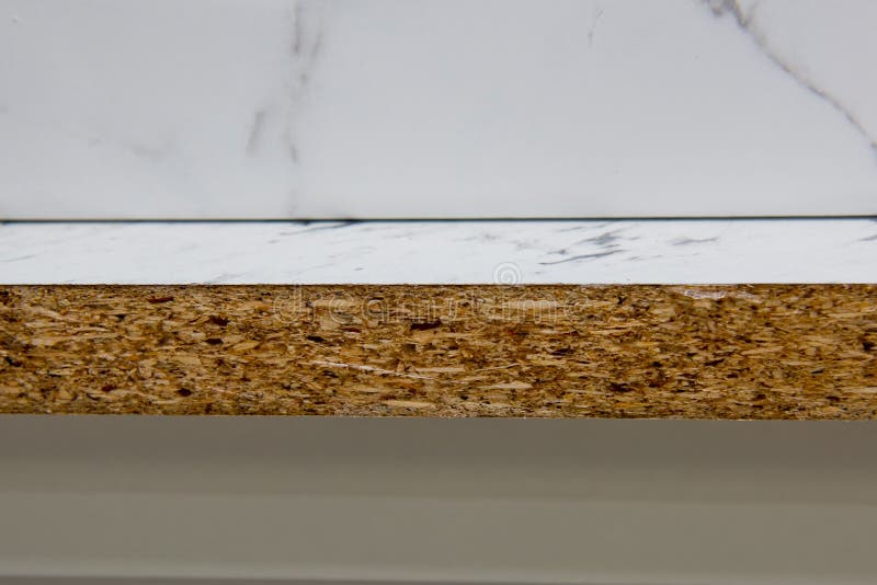 Cut of the Kitchen Countertop in the Kitchen Stock Photo - Image of ...