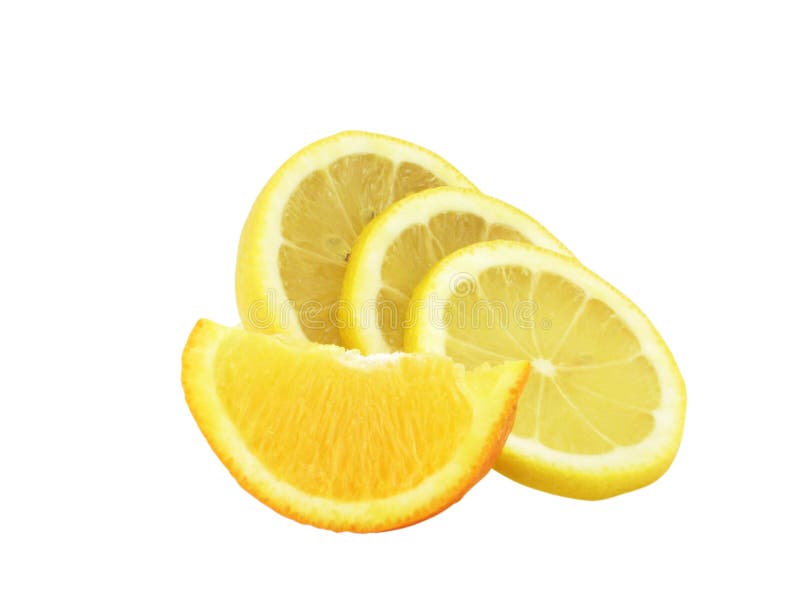 The cut lemon stock photo. Image of white, cutting, lemon - 13287756
