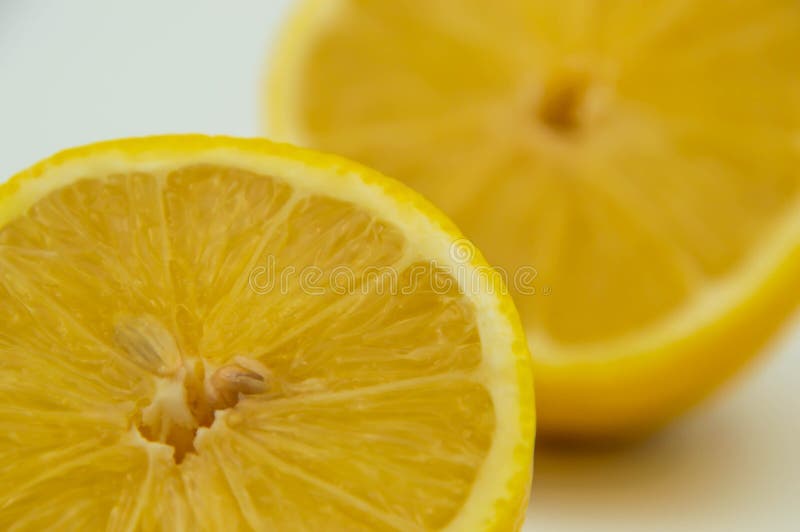 Cut lemons 2 stock image. Image of lemonade, macro, colour - 261855083