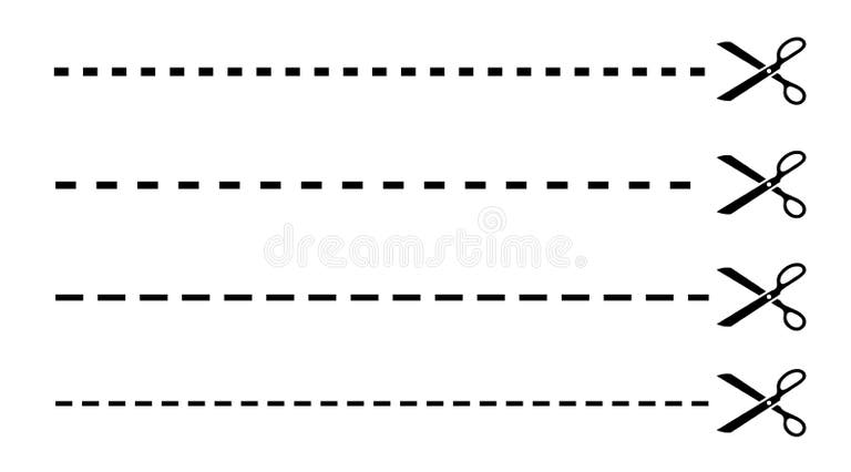 Tear Here Sign Stock Illustrations – 72 Tear Here Sign Stock ...