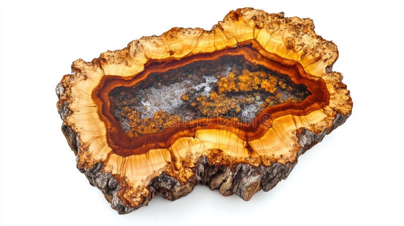 Cut log stock image. Image of logging, forestry, splitting - 374861543