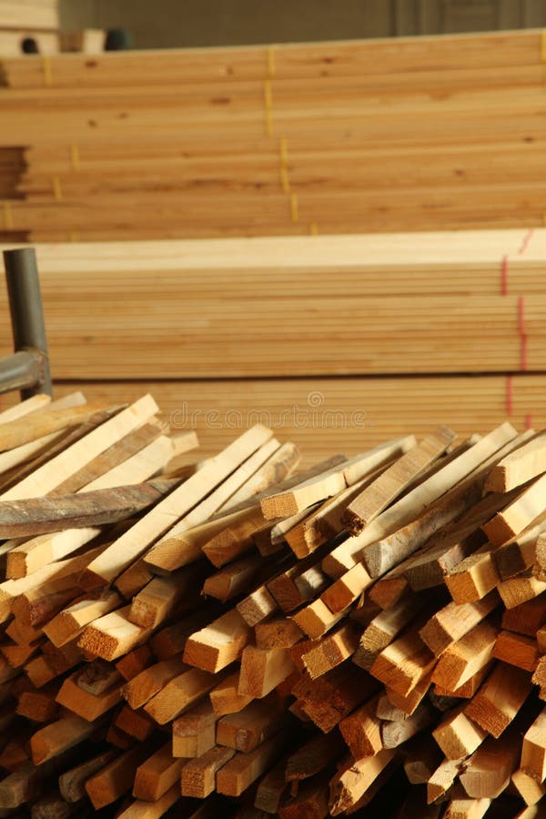 Cut lumber boards on side stock image. Image of grained - 70295647