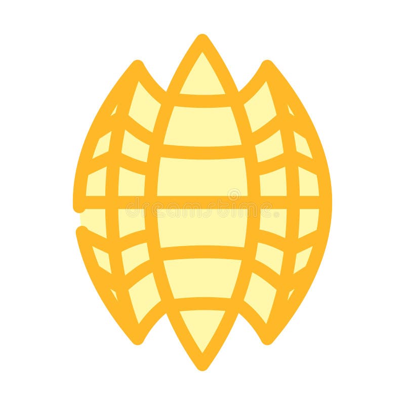 Cut Mango Color Icon Vector Illustration Line Stock Vector ...