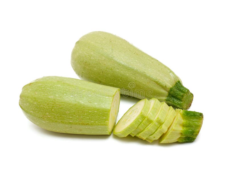 Fresh Marrow Isolated on White Stock Image - Image of healthy, single ...