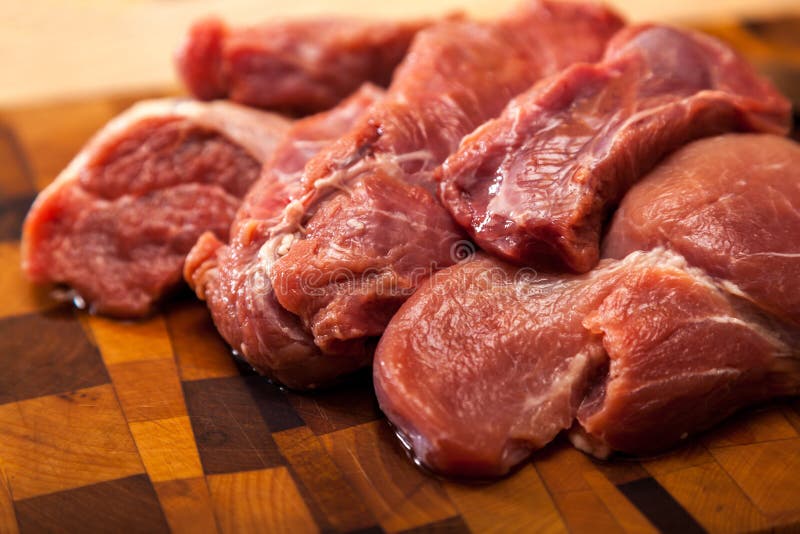 The cut meat stock photo. Image of cutting, pork, protein - 54854772