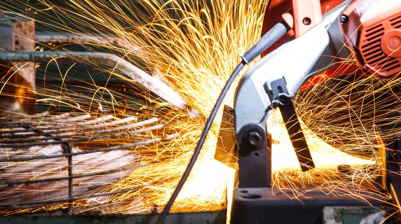 Cut metal stock image. Image of cutting, light, iron - 31236575