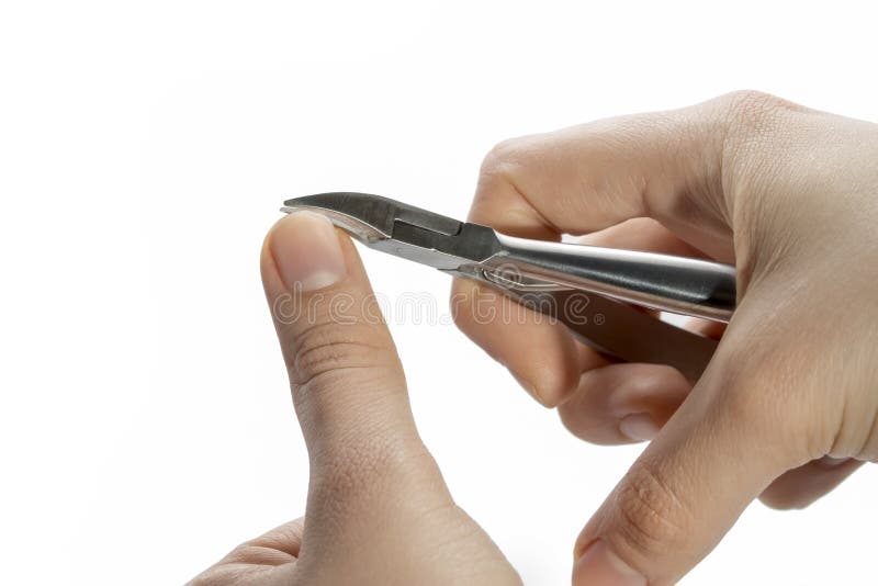 Cut nail stock image. Image of clippers, health, macro - 94090887